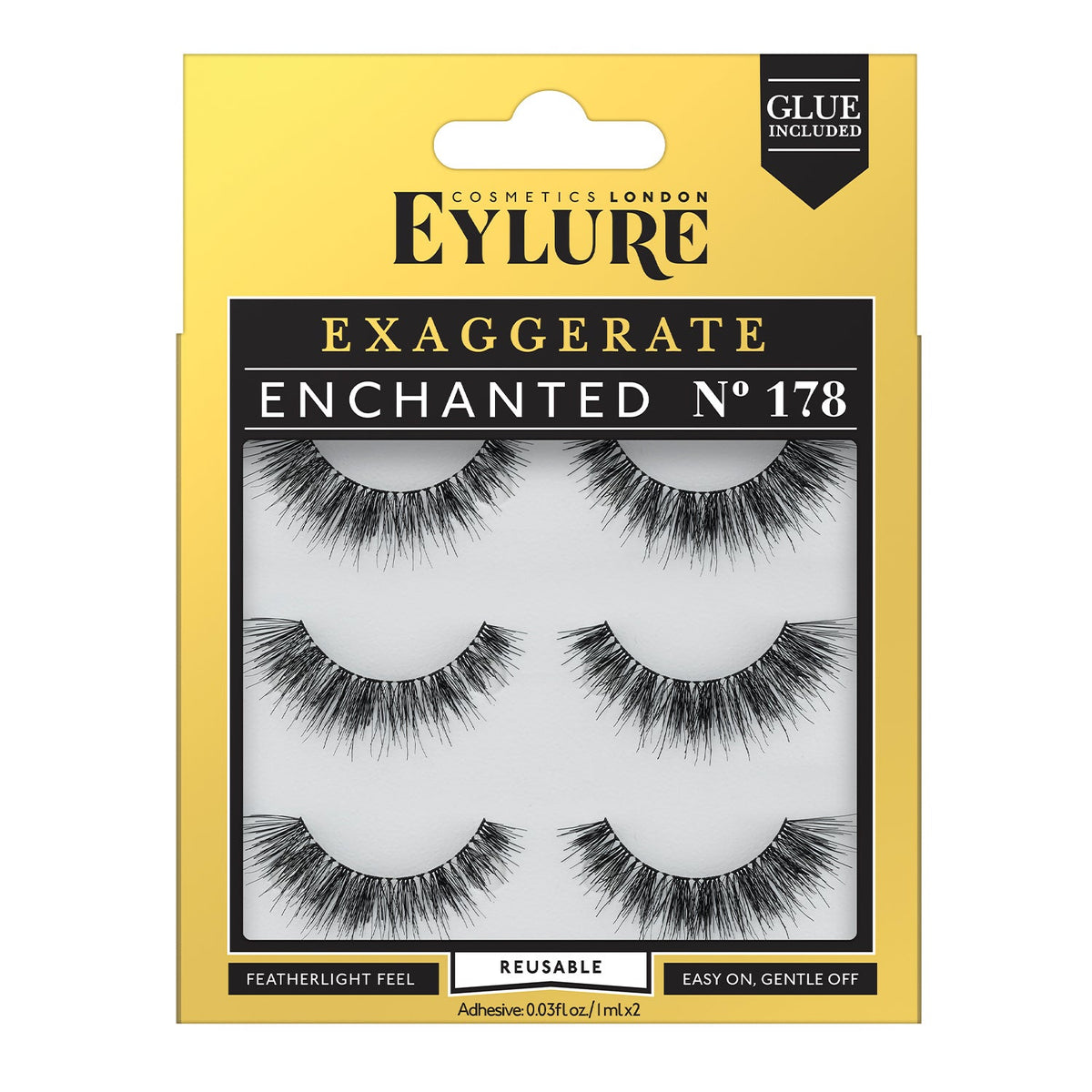 Eylure Exaggerate Enchanted No. 178 Eyelashes 3pair – ikatehouse