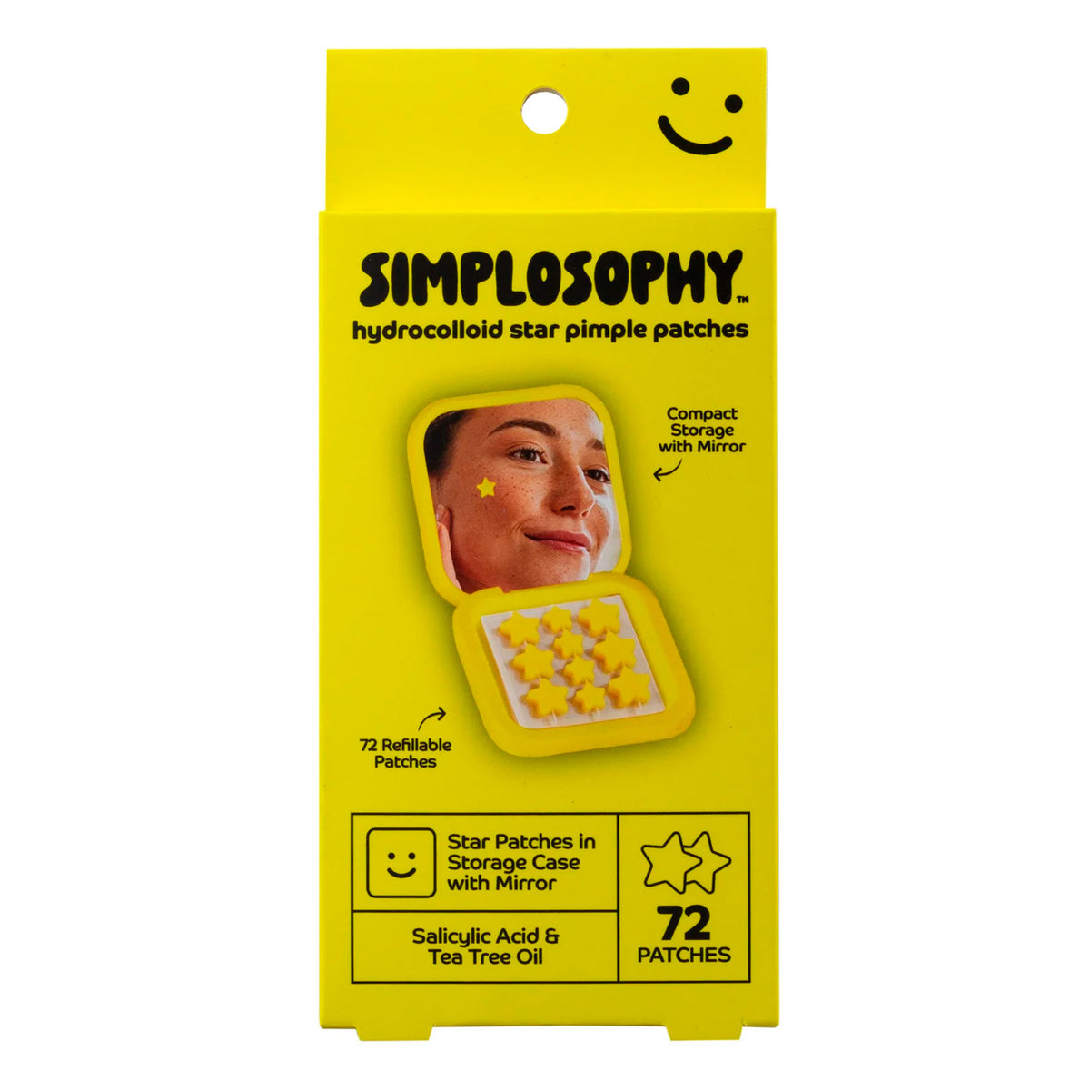 Simplosophy Hydrocolloid Star Pimple Patches 72pcs – ikatehouse
