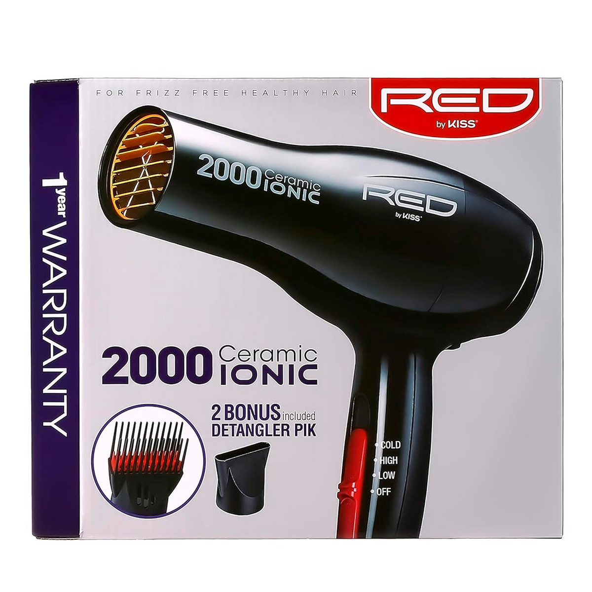 Kiss Red Ceramic 2000 Ionic Upgrade – ikatehouse