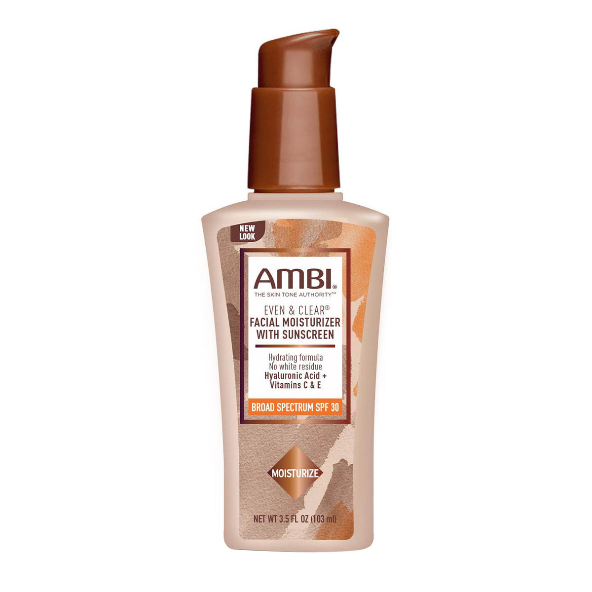 AMBI Even & Clear Facial Moisturizer With Sunscreen 3.5oz/ 103 ml ...