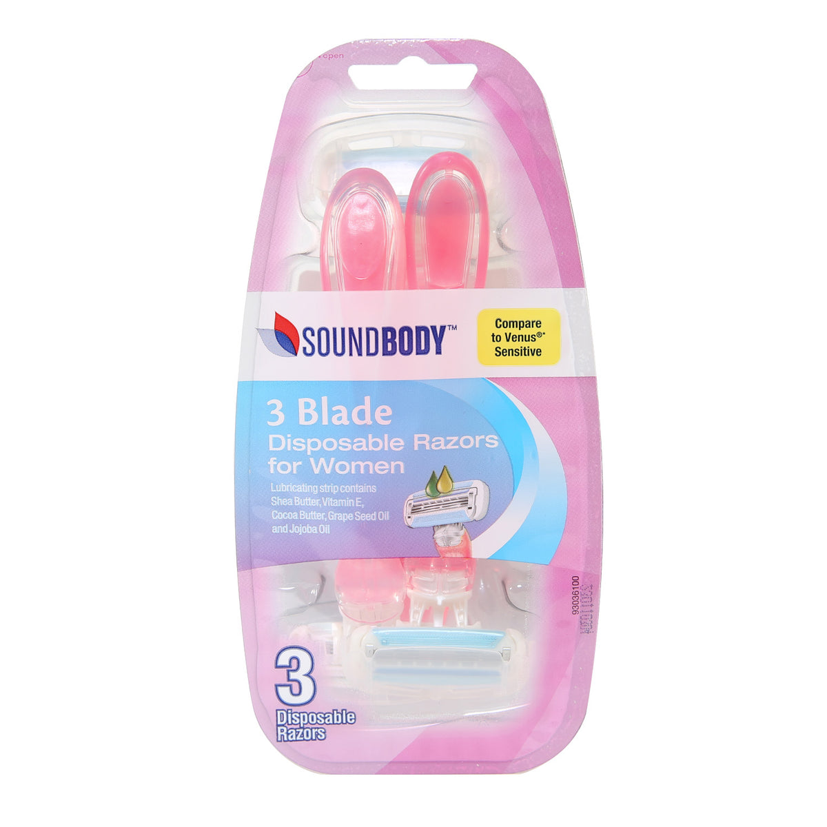 Sound Body Moisture Strips Disposable Women Razors 3ct – ikatehouse