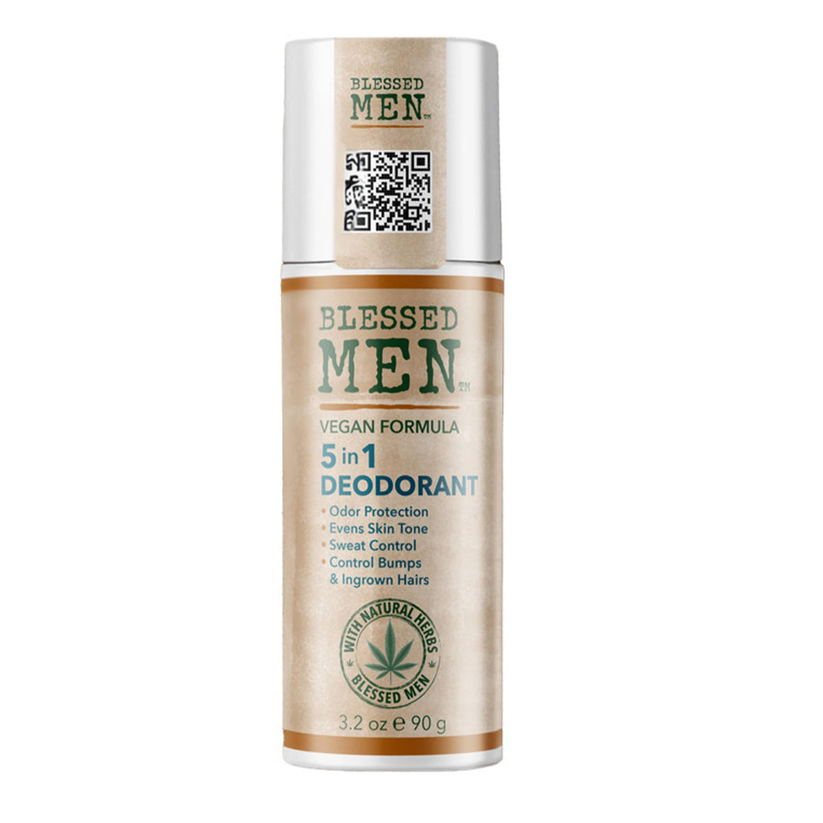 Blessed Men Vegan Formula 5 in 1 Deodorant 3.2oz/ 90g – ikatehouse
