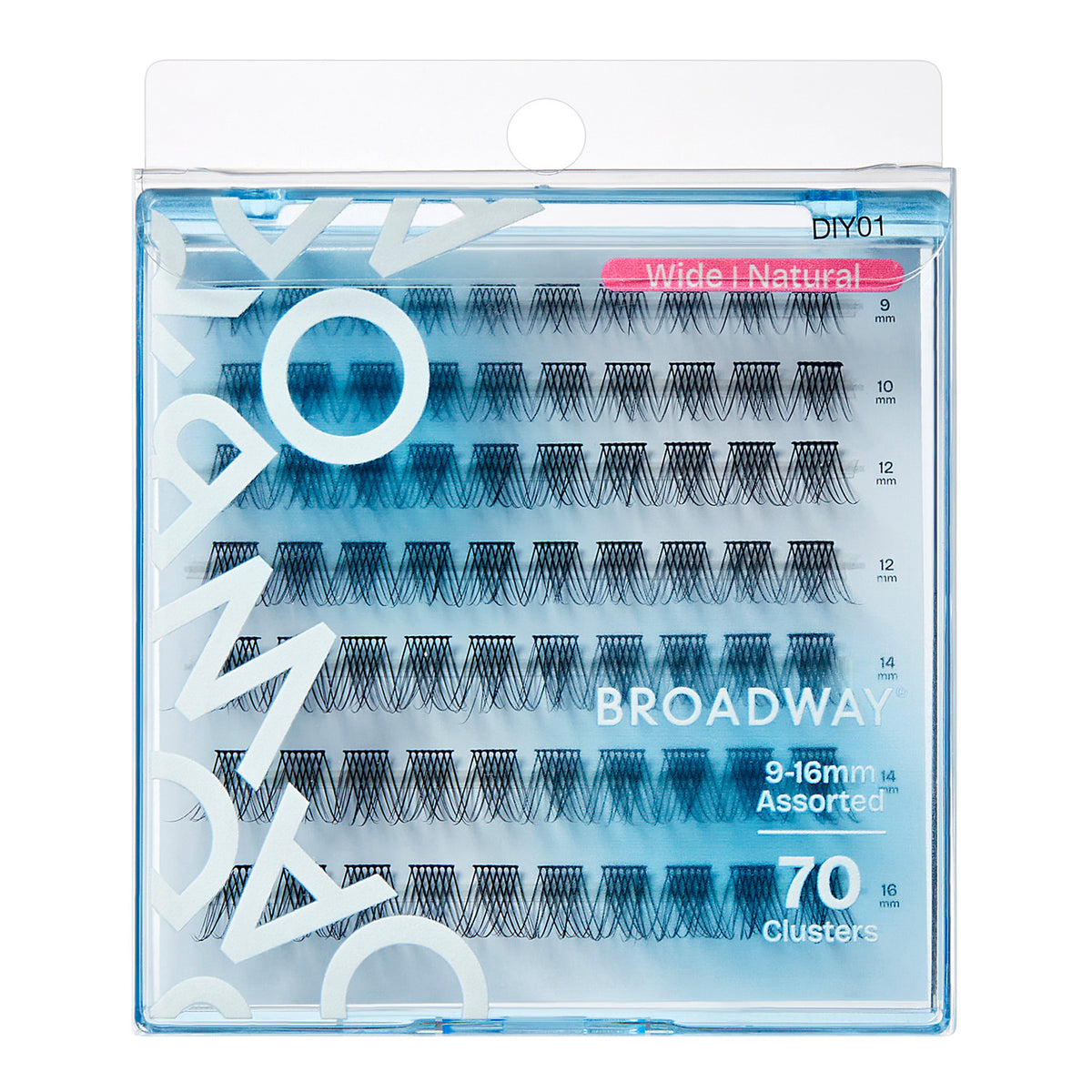 Broadway Diy Cluster Wide Natural Eyelashes – ikatehouse