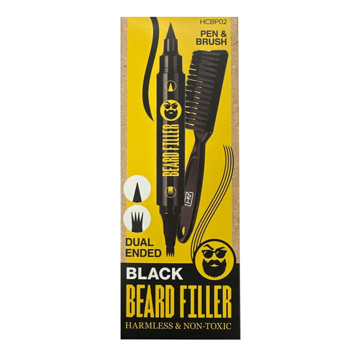 Absolute New York Beard Filler Dual Ended Pen & Brush – ikatehouse