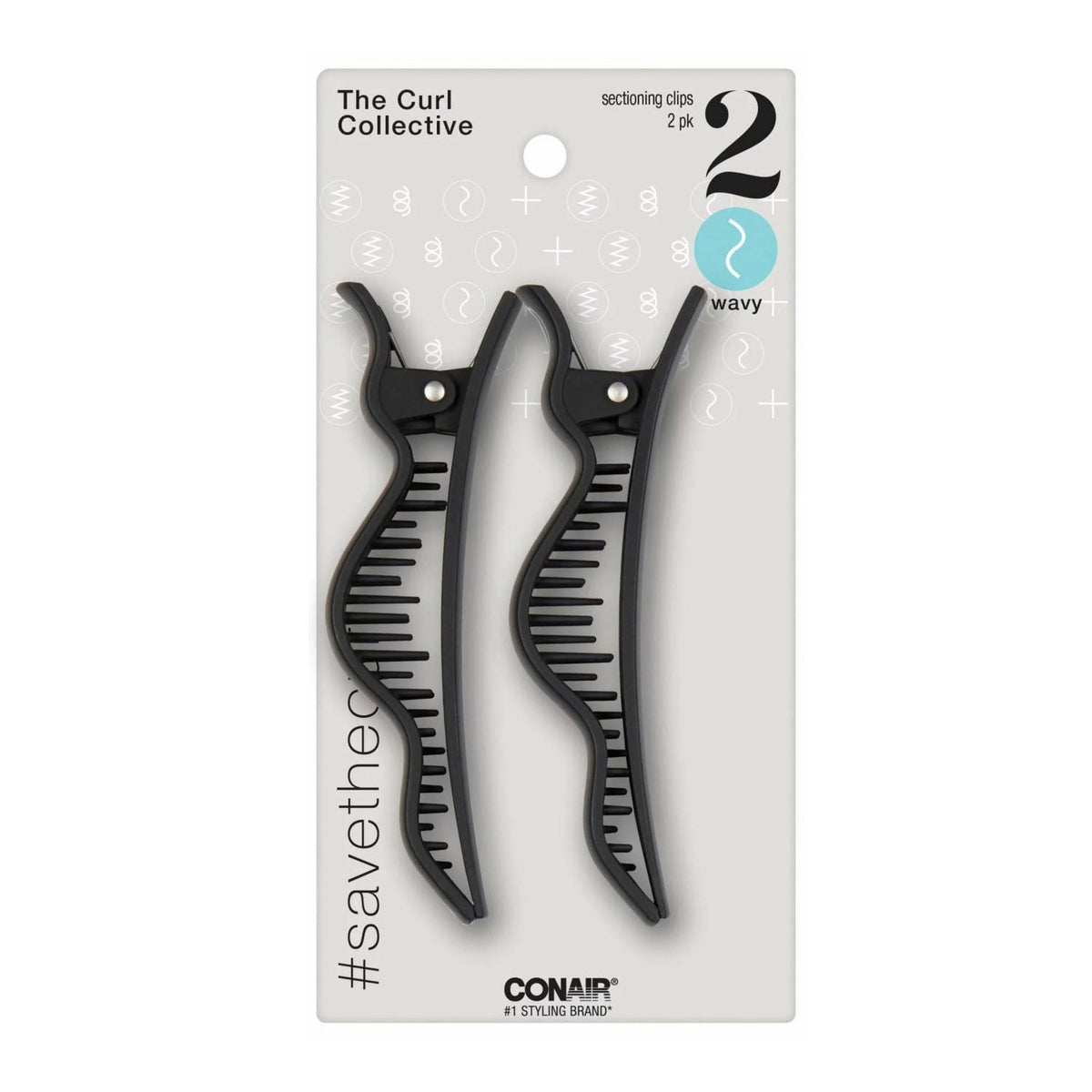 Conair Sectioning Hair Clips 2pcs – ikatehouse