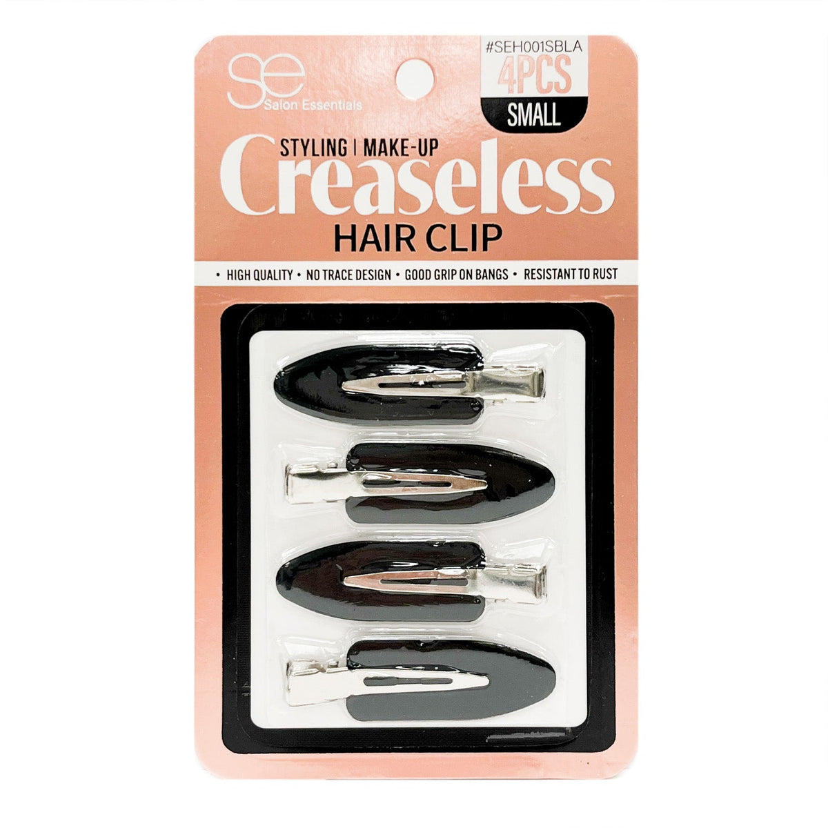 Salon Essentials Creaseless Hair Clip 4pcs – ikatehouse