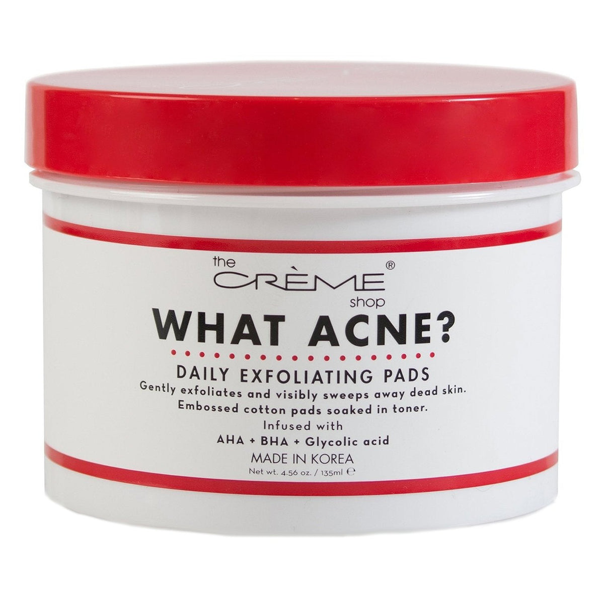 The Creme Shop What Acne? Daily Exfoliating Pads – ikatehouse
