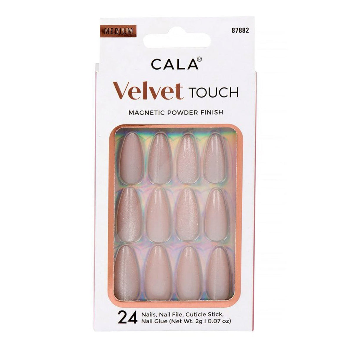 Cala Velvet Touch Magnetic Powder Finish Nails 24 Nails – ikatehouse