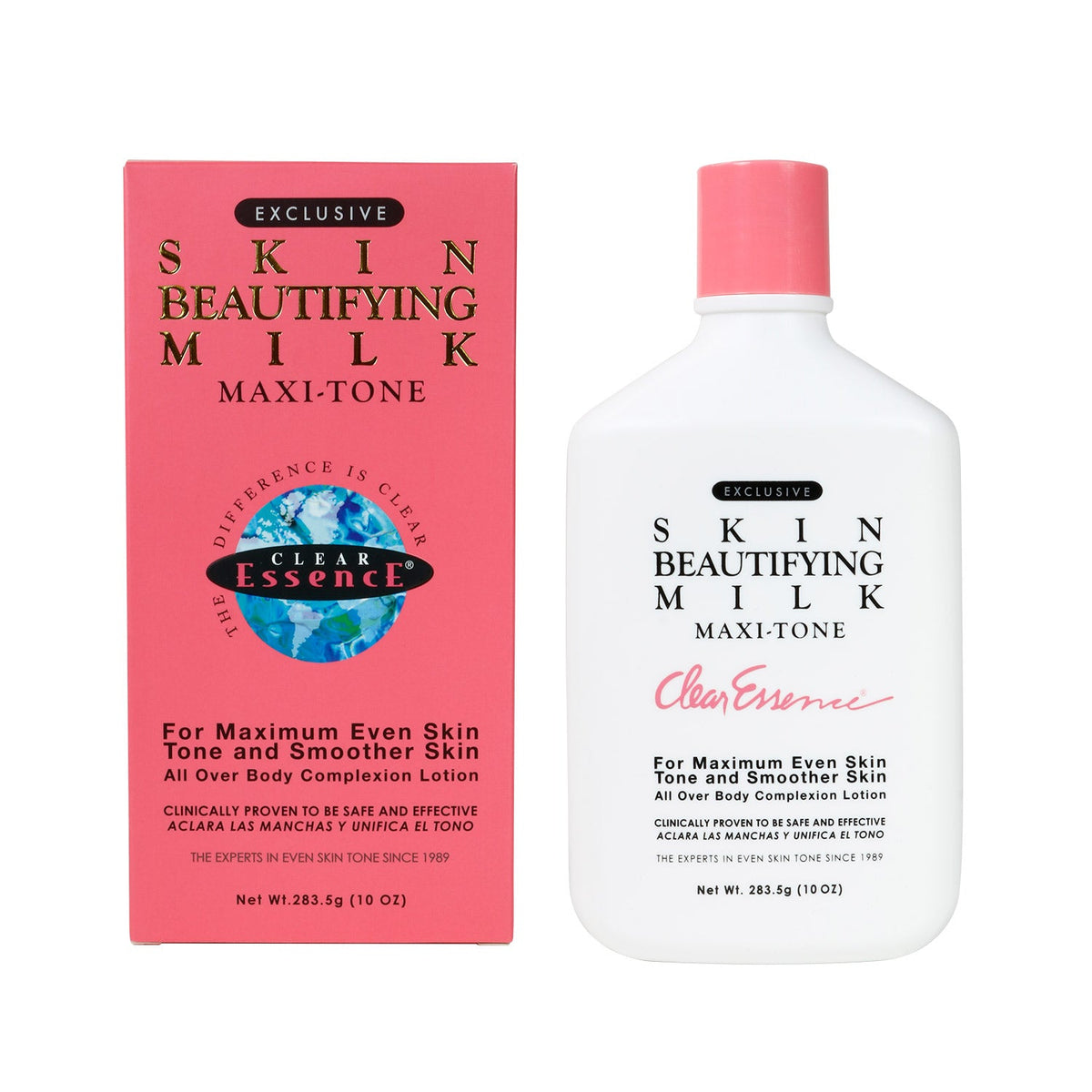 Clear Essence Platinum Line Skin Beautifying Milk Maxi-Tone 10oz ...