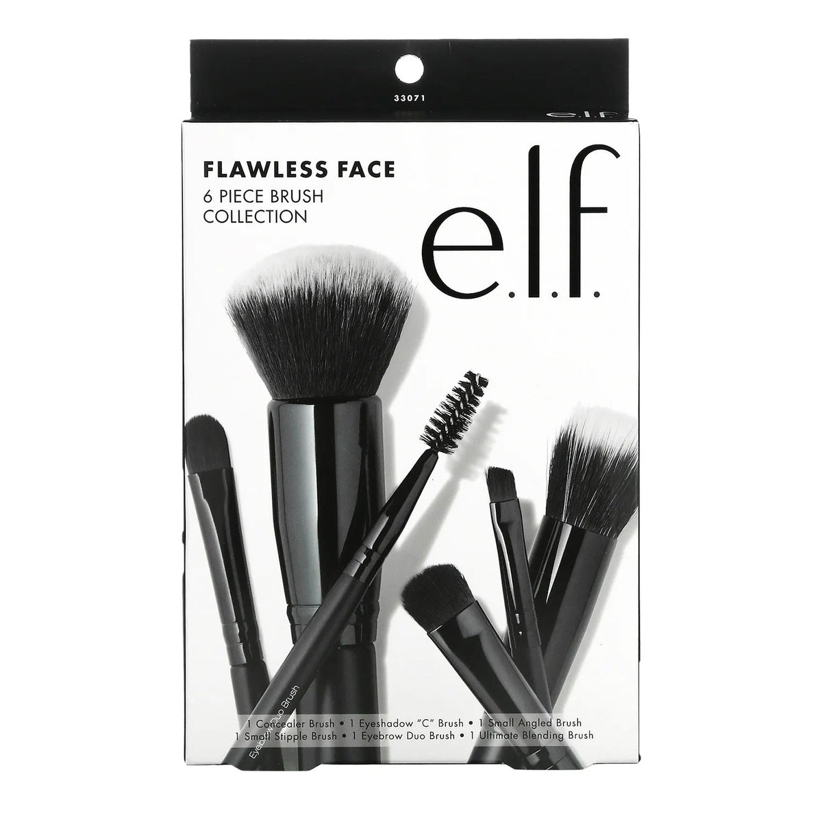 Elf Flawless Face Brush Collection 6pcs – ikatehouse