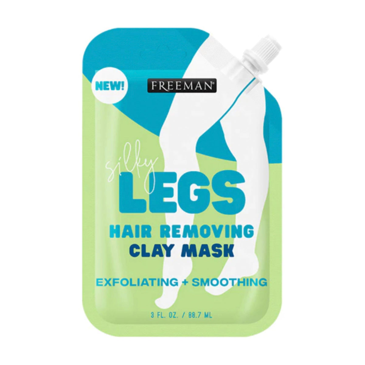 Freeman Legs Hair Removing Clay Mask 3oz – ikatehouse