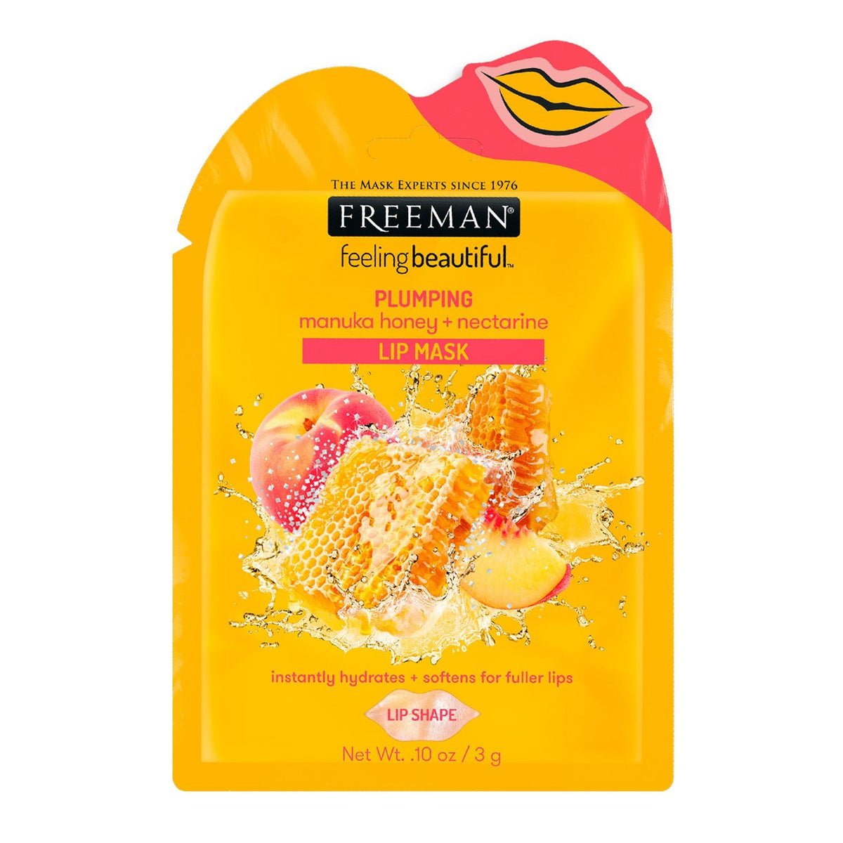 Freeman Plumping Manuka Honey & Nectarine Lip Mask 0.1oz / 3g – ikatehouse