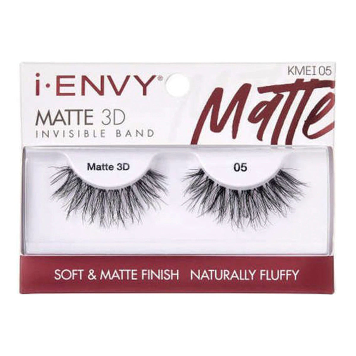 i ENVY Matte 3D Invisible Band Soft and Matte Finish Naturally Fluffy ...