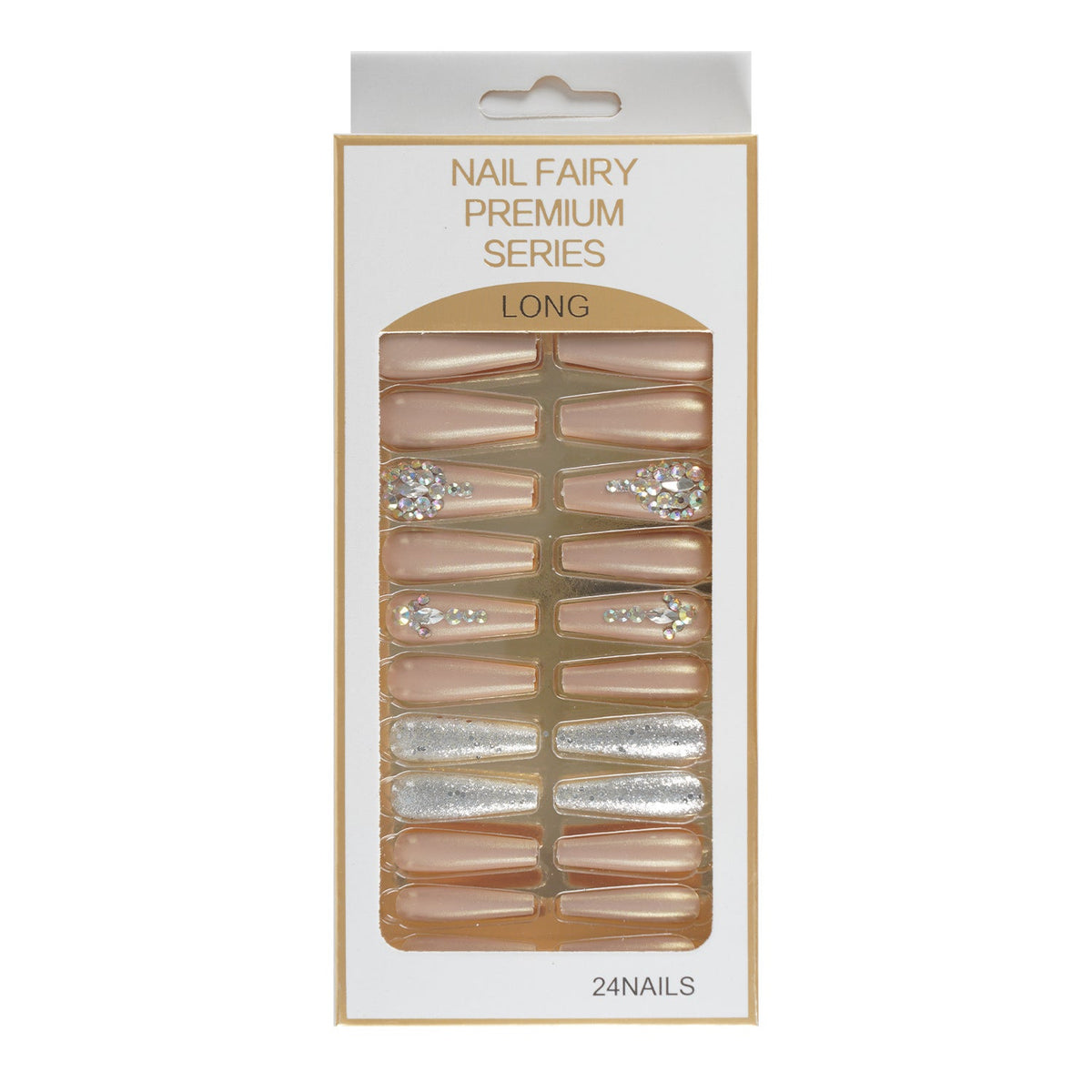 Nail Fairy Premium Series Long Nail 24Nails – ikatehouse