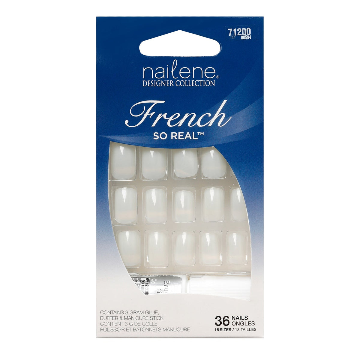 Nailene Designer Collection French So real 36 Nails – ikatehouse