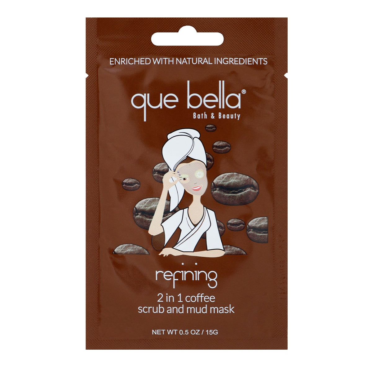 Que Bella Bath n Body Face Mud Mask 0.5oz – ikatehouse