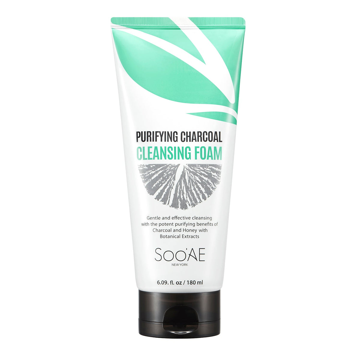 Sooae Purifying Charcoal Cleansing Foam 6.09oz/ 180ml – ikatehouse