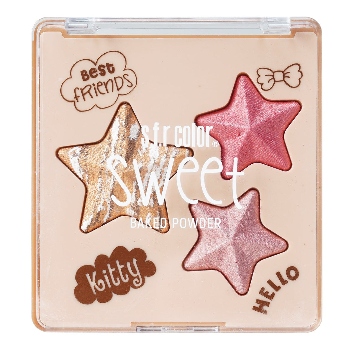 Sweet Blush & Highlight Palette 3 Colors – ikatehouse