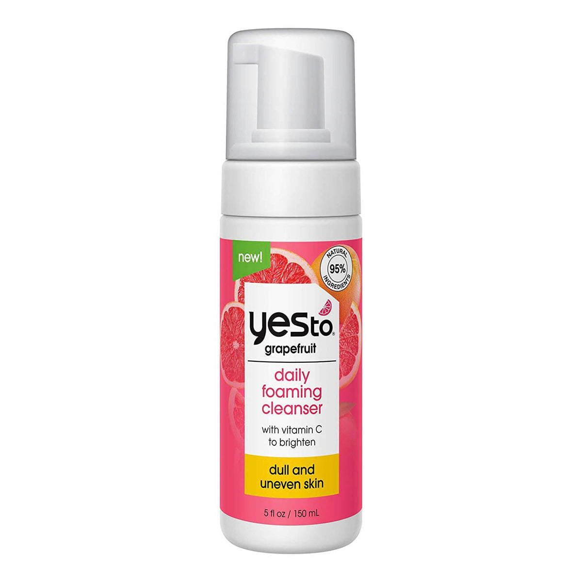 Yes To Grapefruit Daily Foaming Cleanser 5oz/ 150ml – ikatehouse